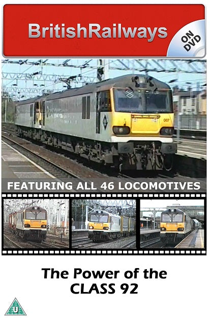The Power of the Class 92 - Railway DVD – British Railways TV